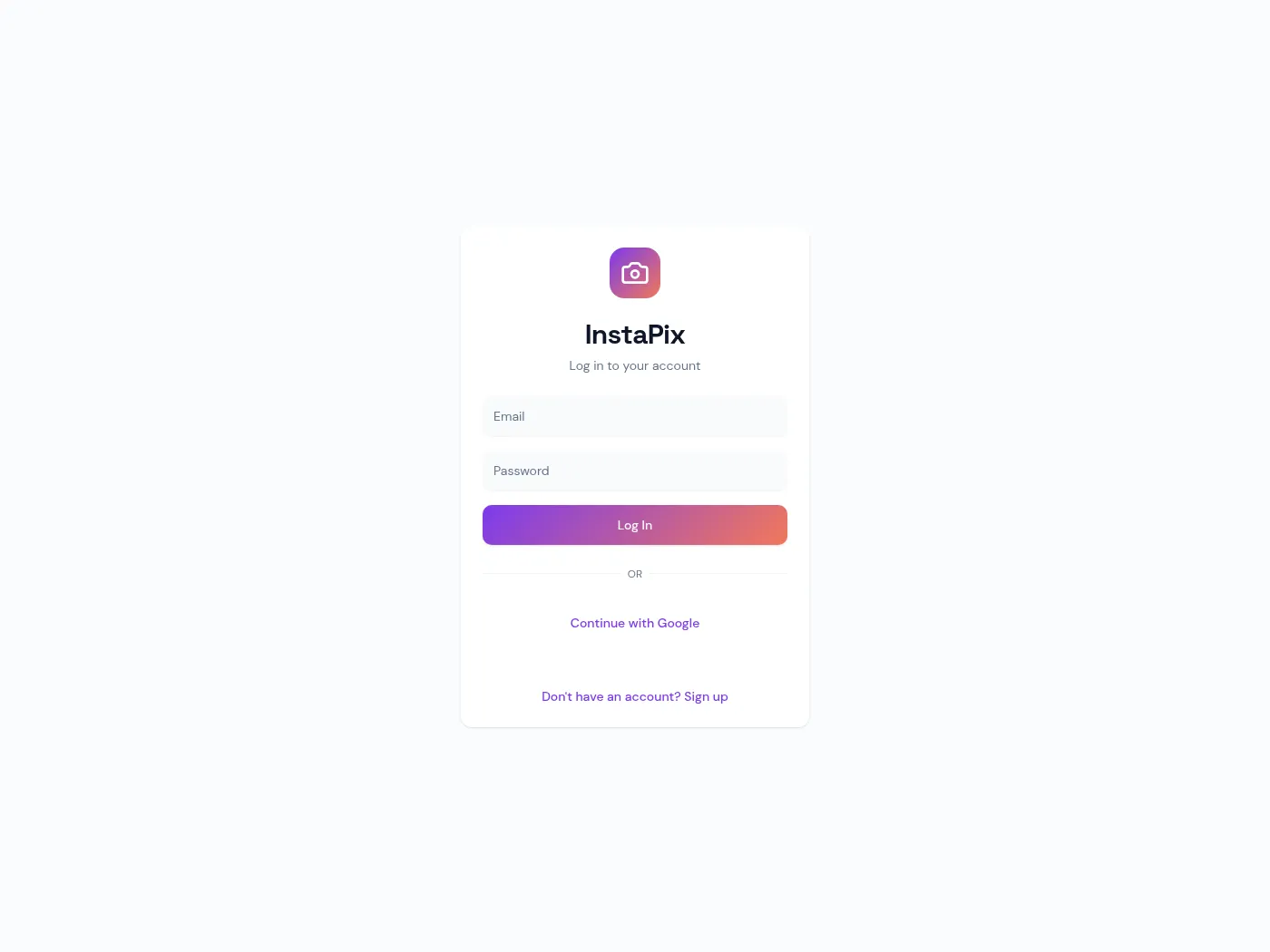 InstaPix Clone