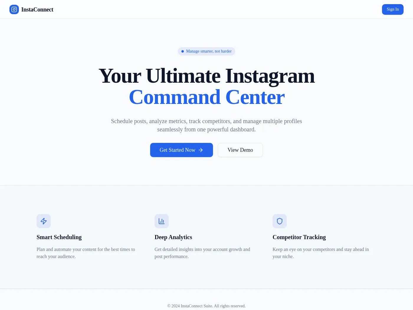 InstaConnect Suite