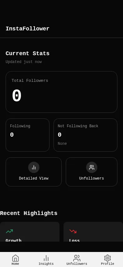 InstaFollower Tracker