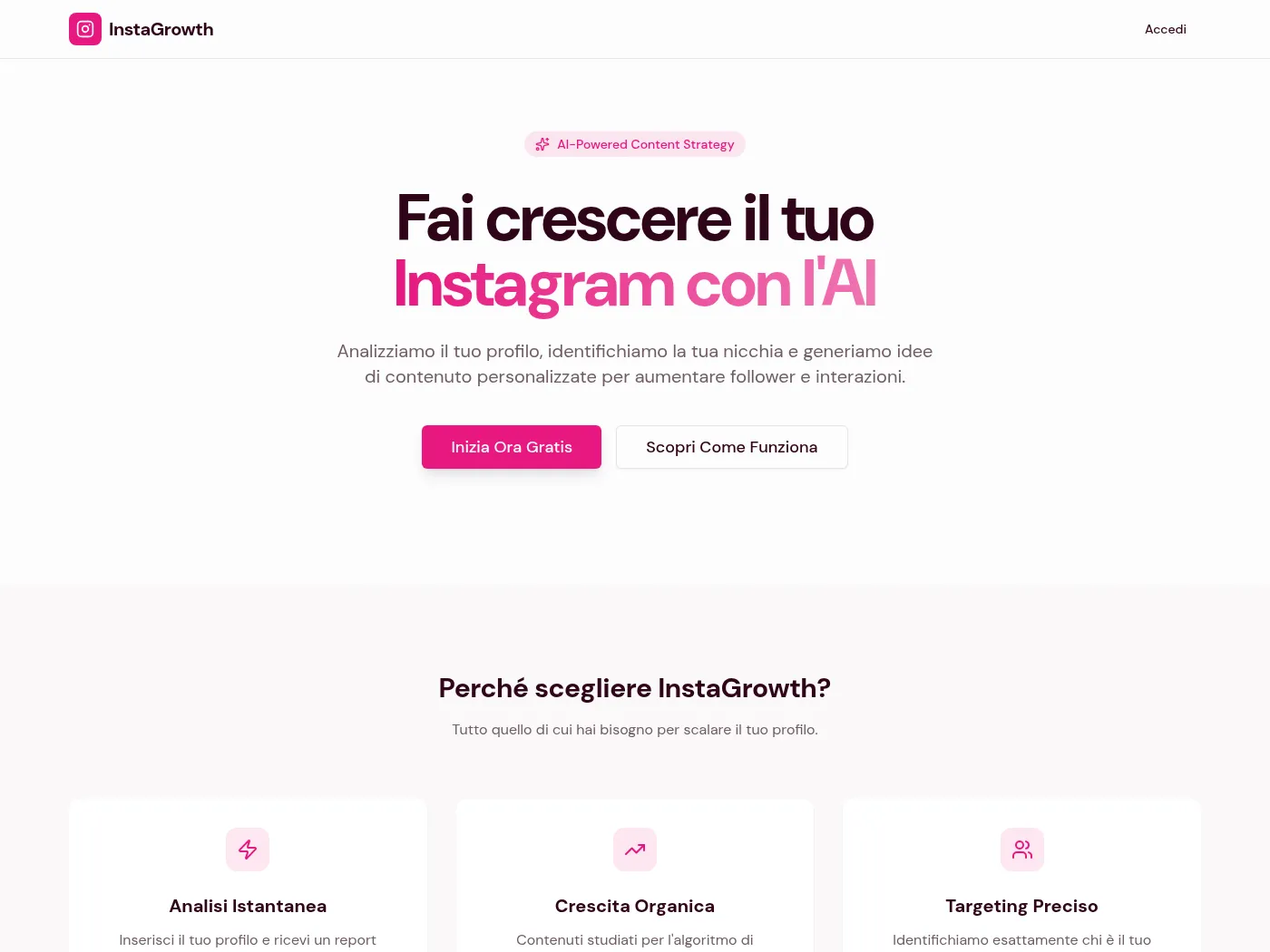 InstaGrowth Generator