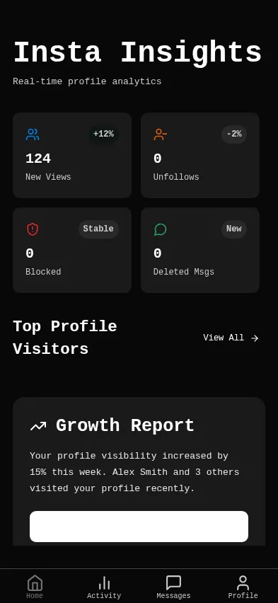 Insta Insights Tracker