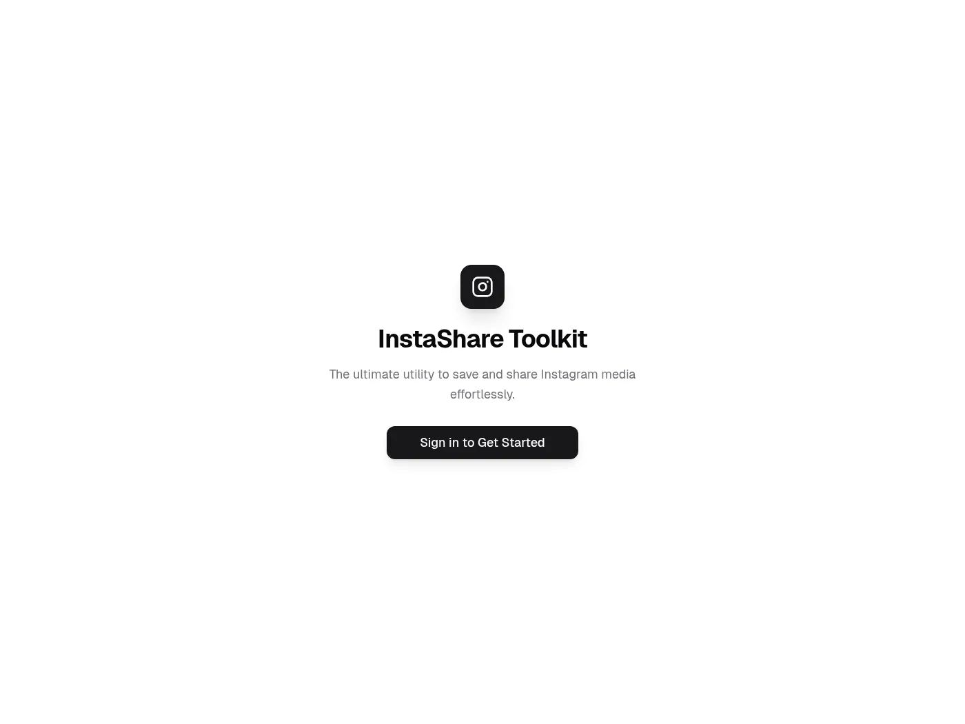 InstaShare Toolkit