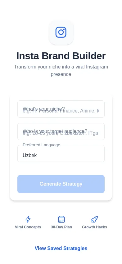 Insta Brand Builder