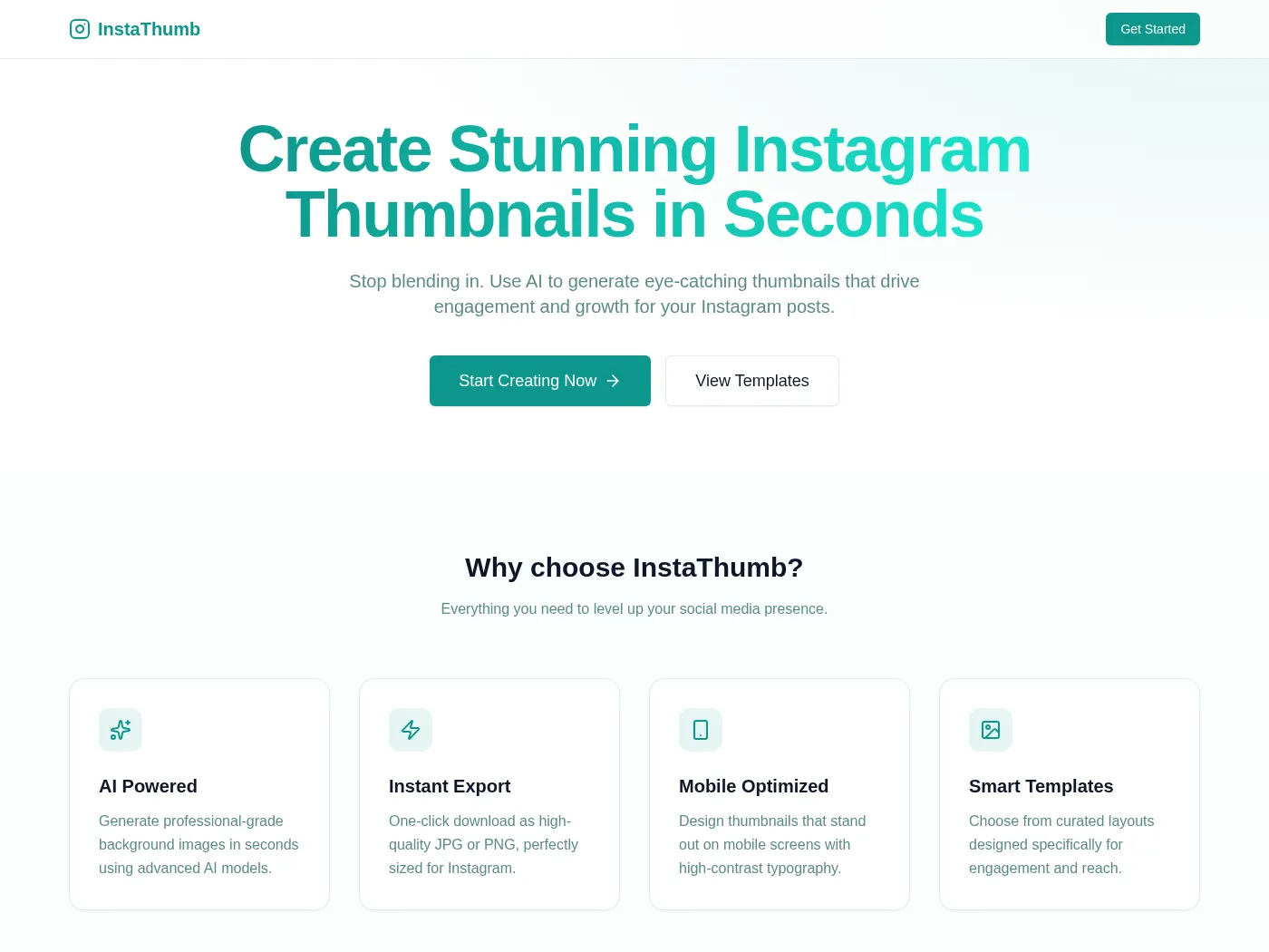 InstaThumb Generator