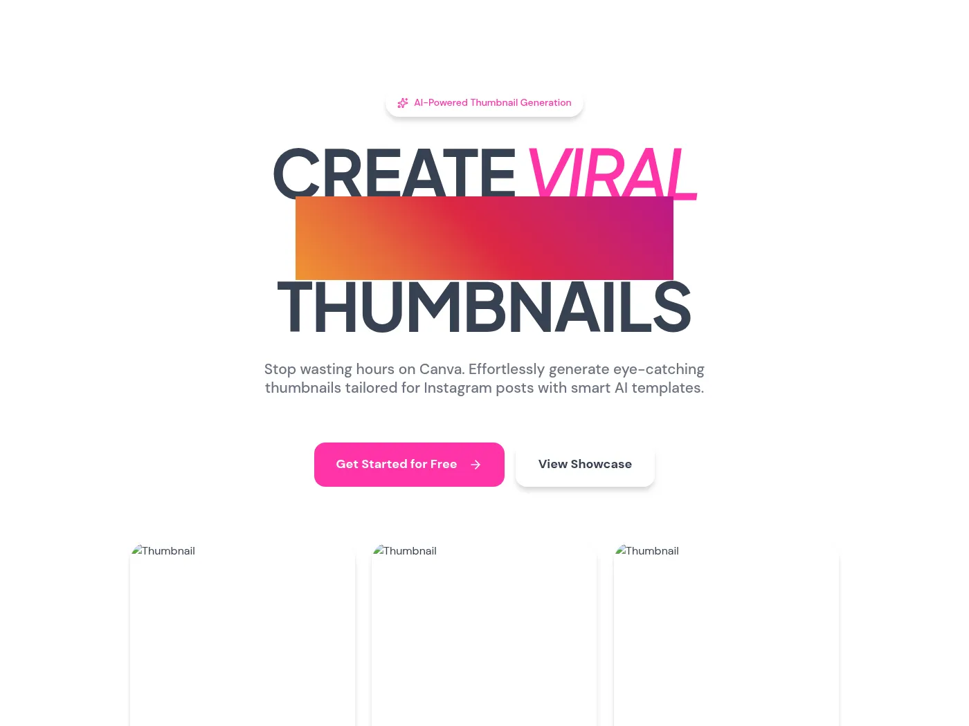Insta Thumbnail Maker