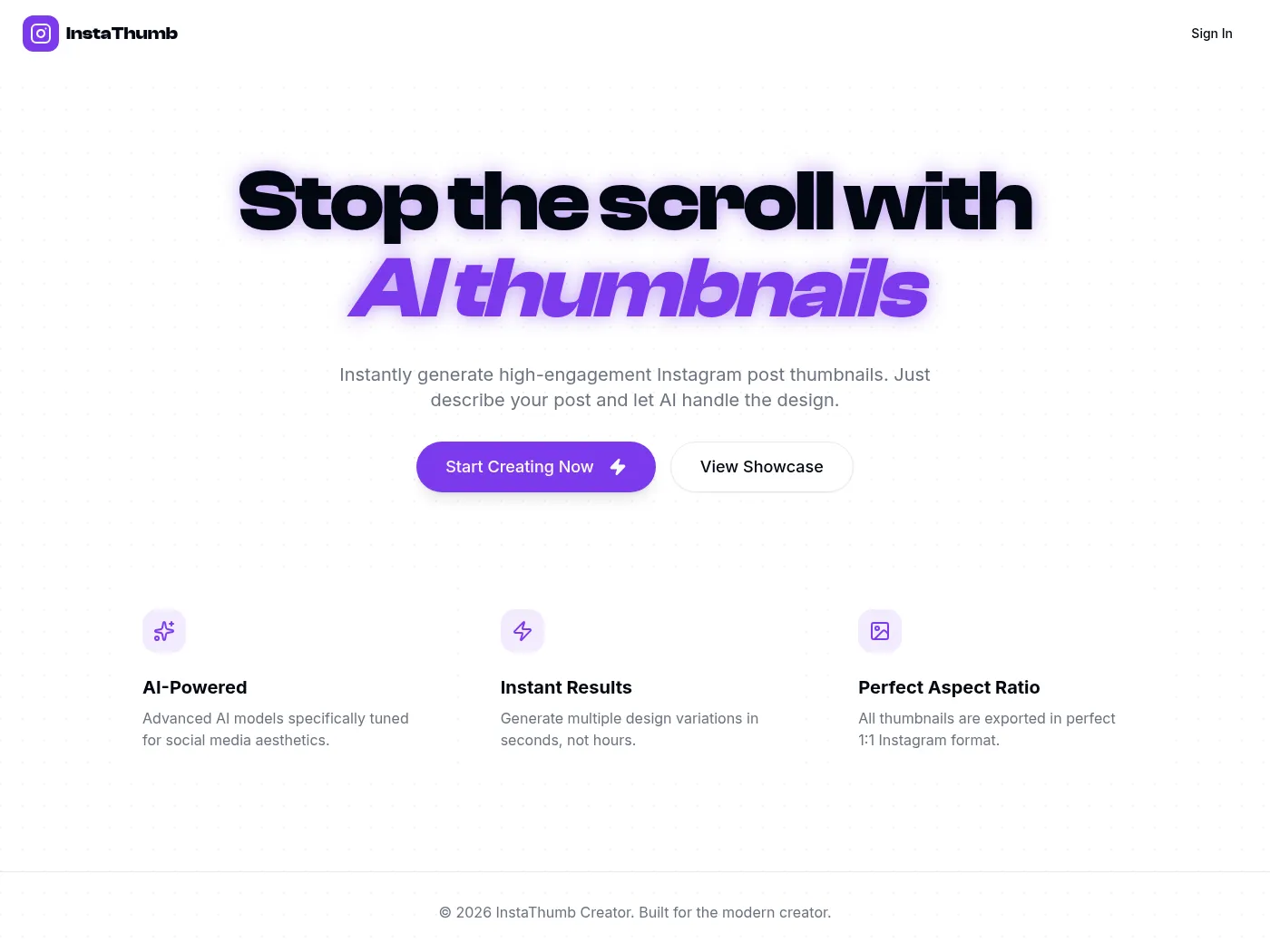 InstaThumb Creator