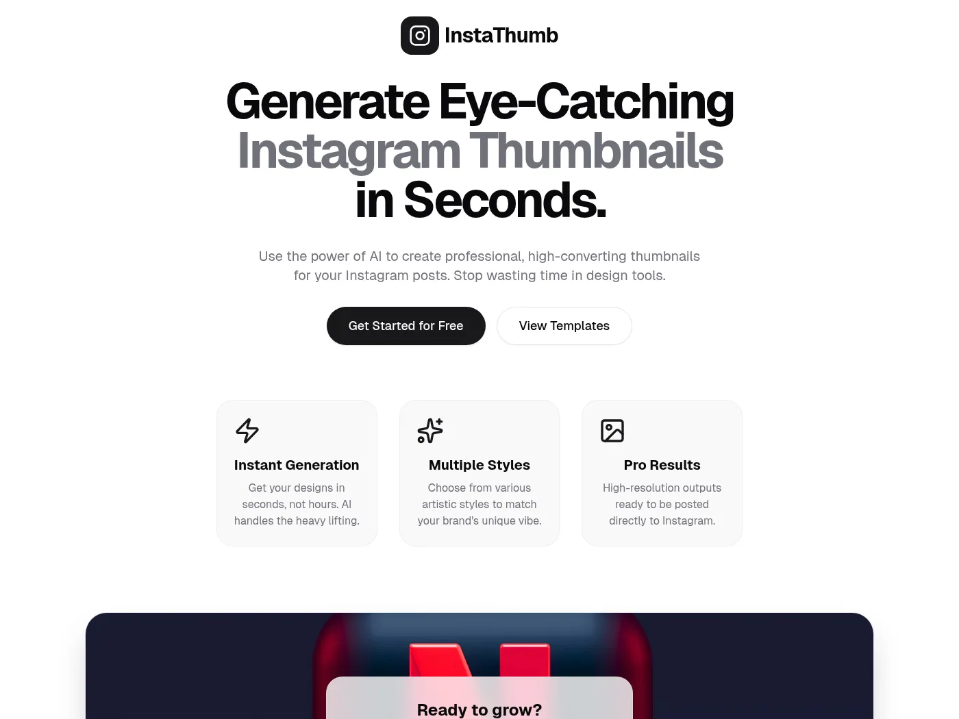 InstaThumb Generator