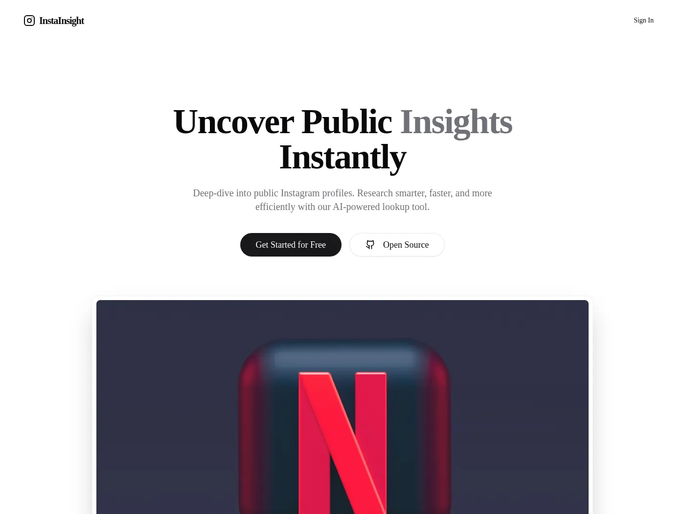 InstaInsight Finder