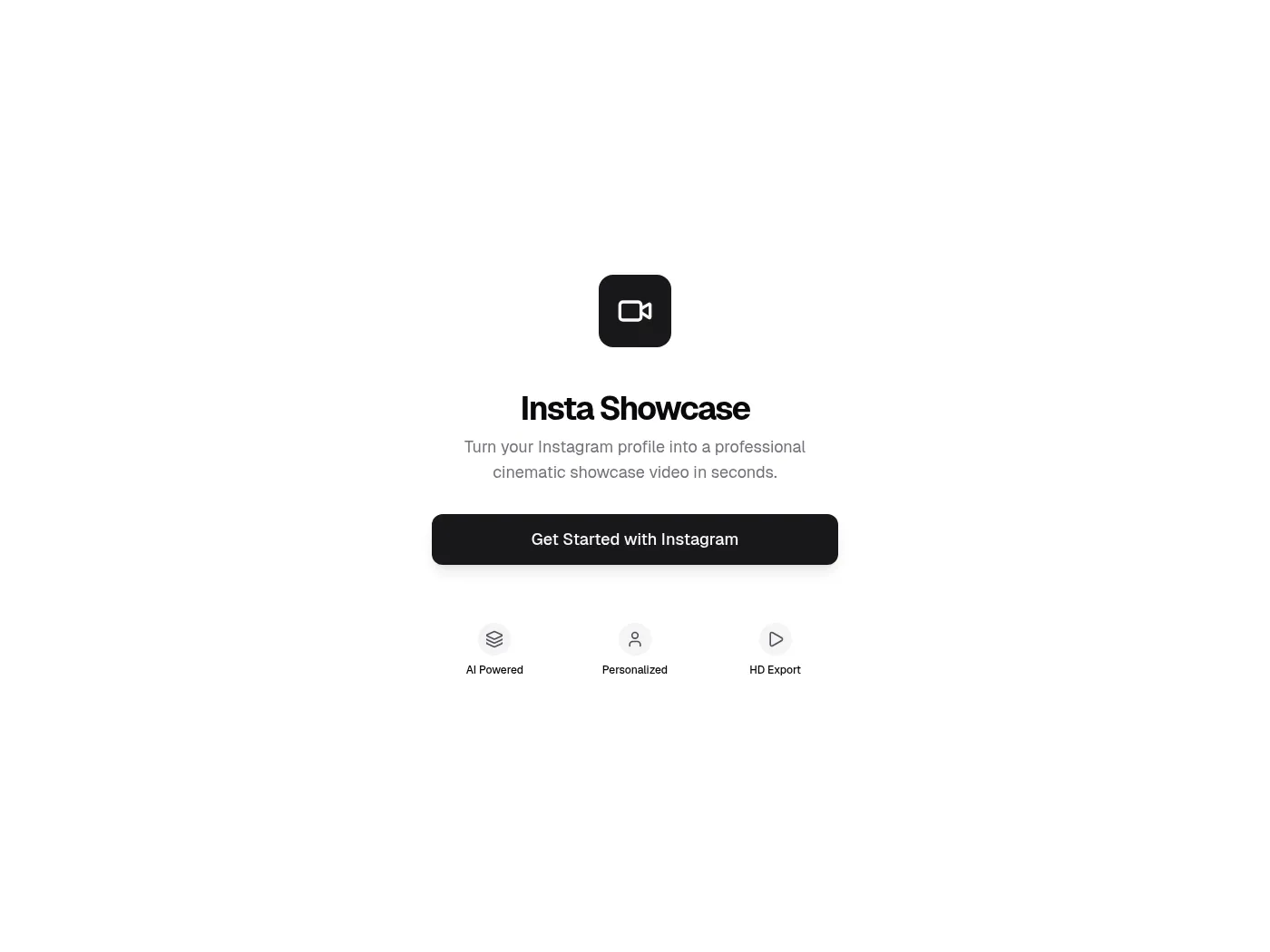 Insta Showcase Video