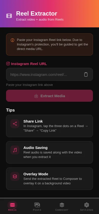 InstaBlend Studio