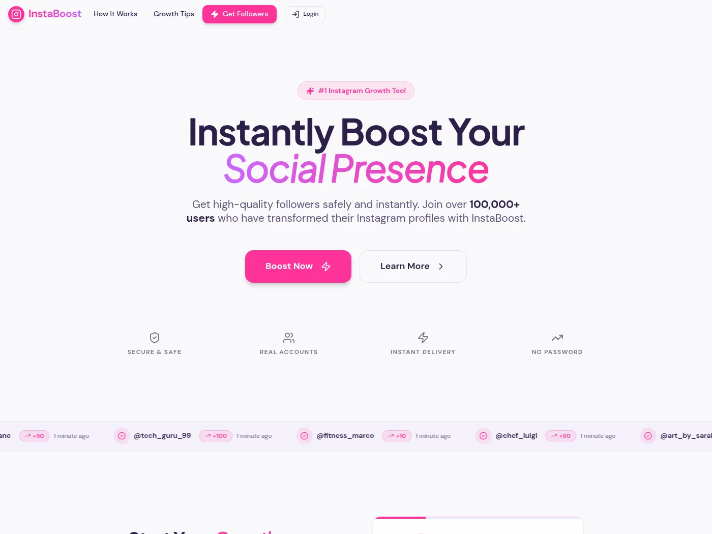 InstaBoost Free Followers