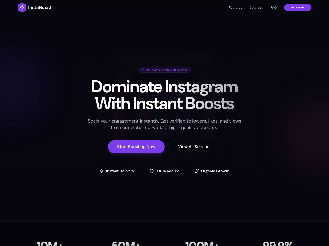 InstaBoost Portal