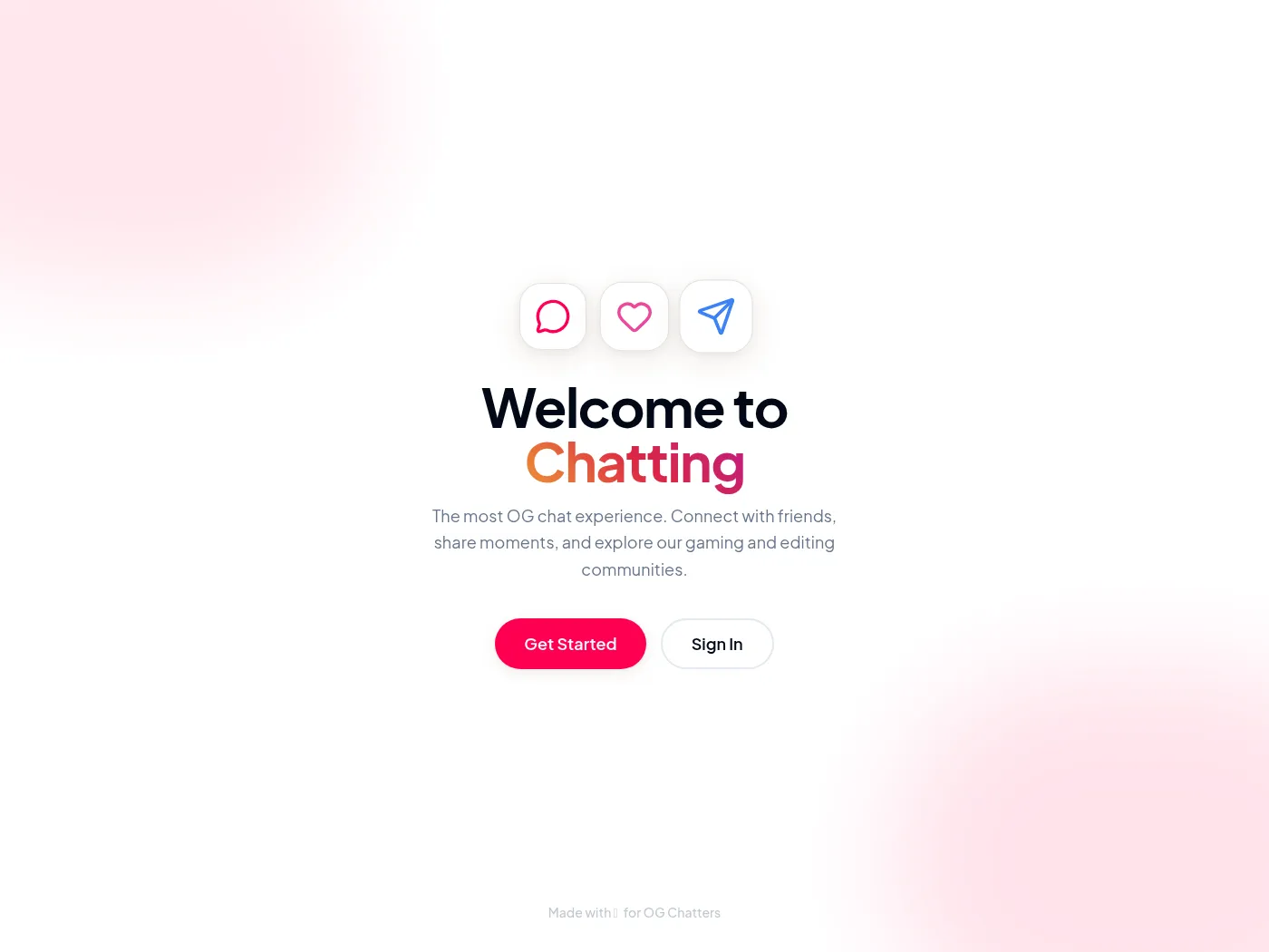 OG chatting
