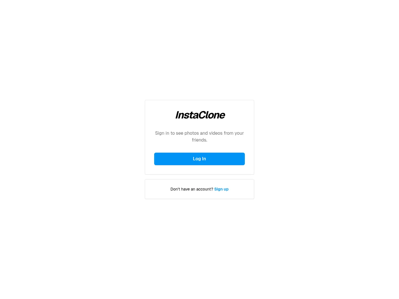 InstaClone Social