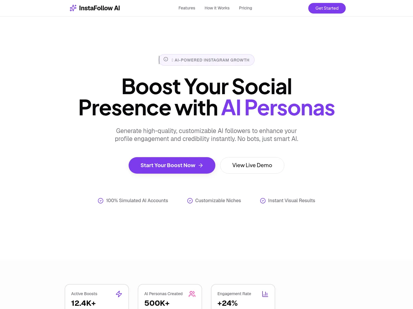 InstaFollow AI Booster