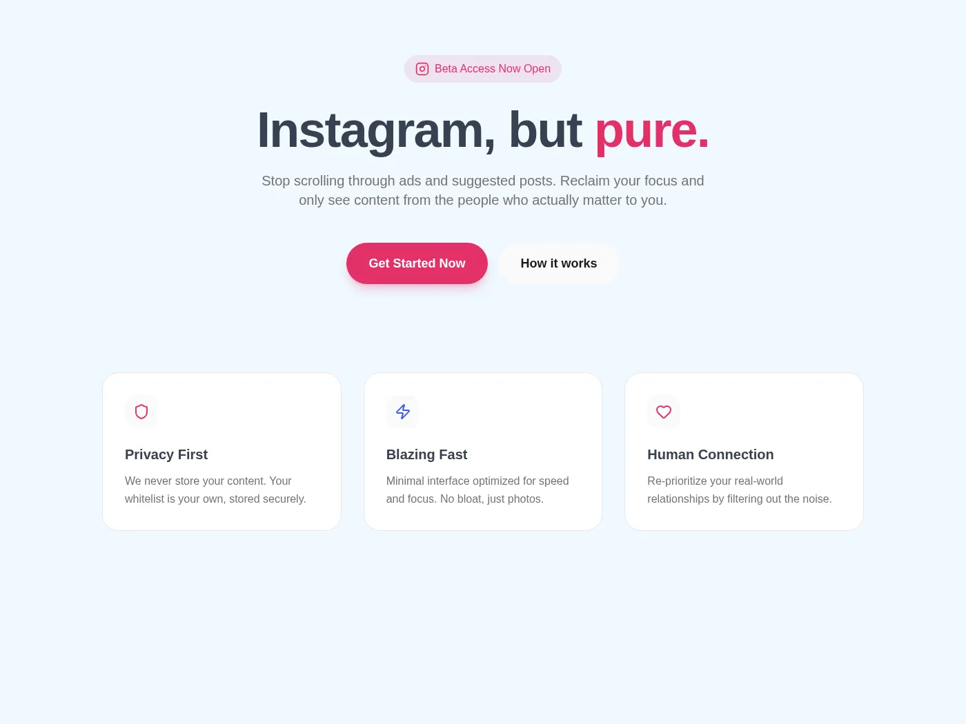 InstaFriends Filter