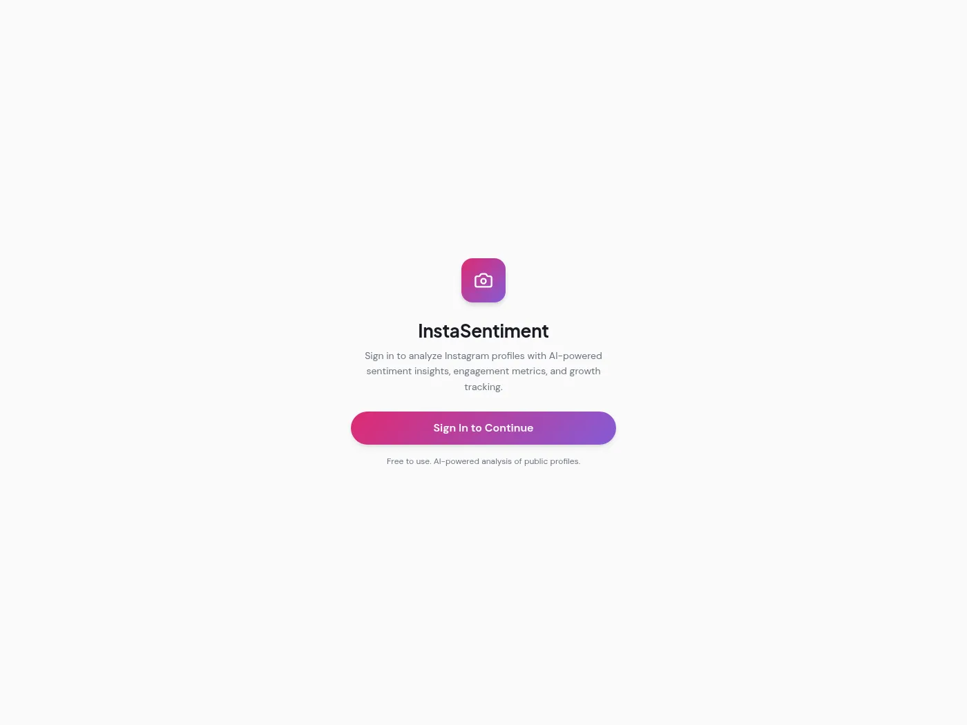 InstaSentiment Analyzer