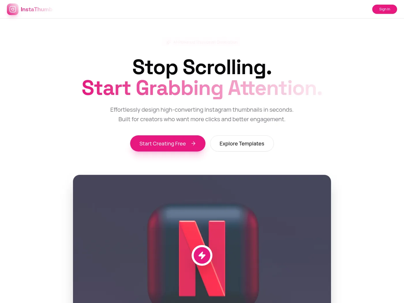 InstaThumb Creator