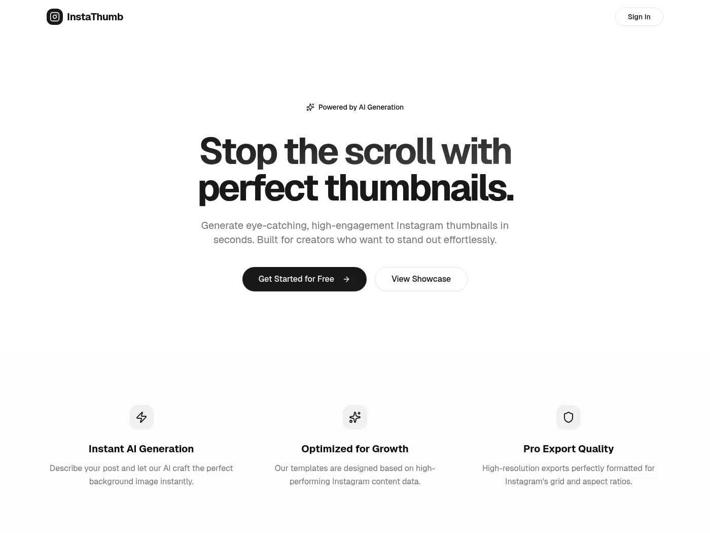 InstaThumb Designer