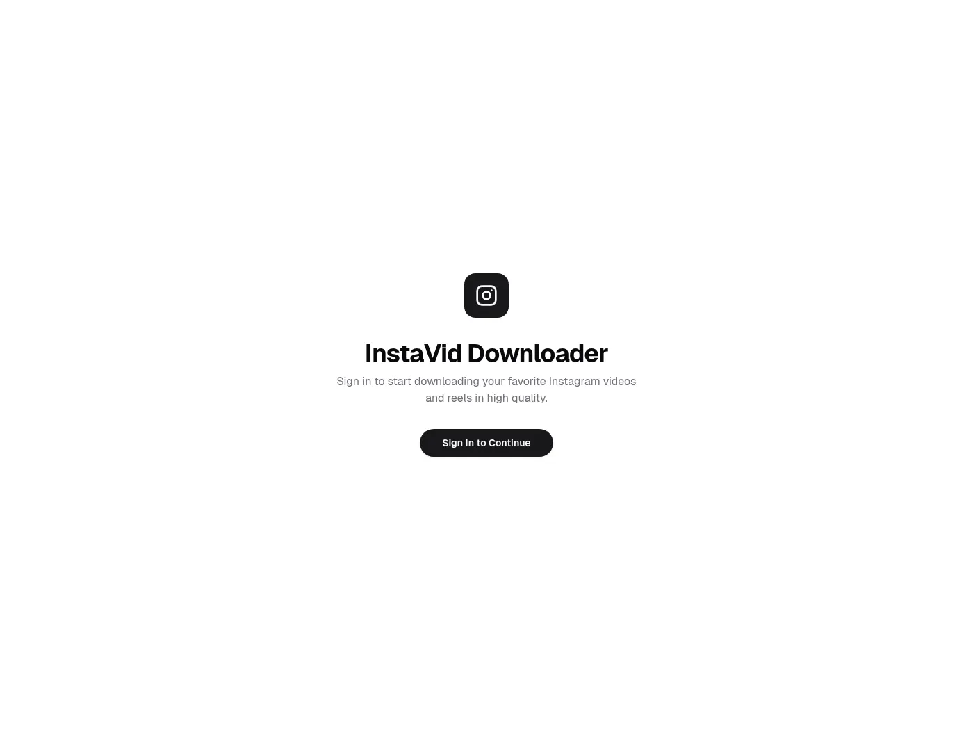 InstaVid Downloader