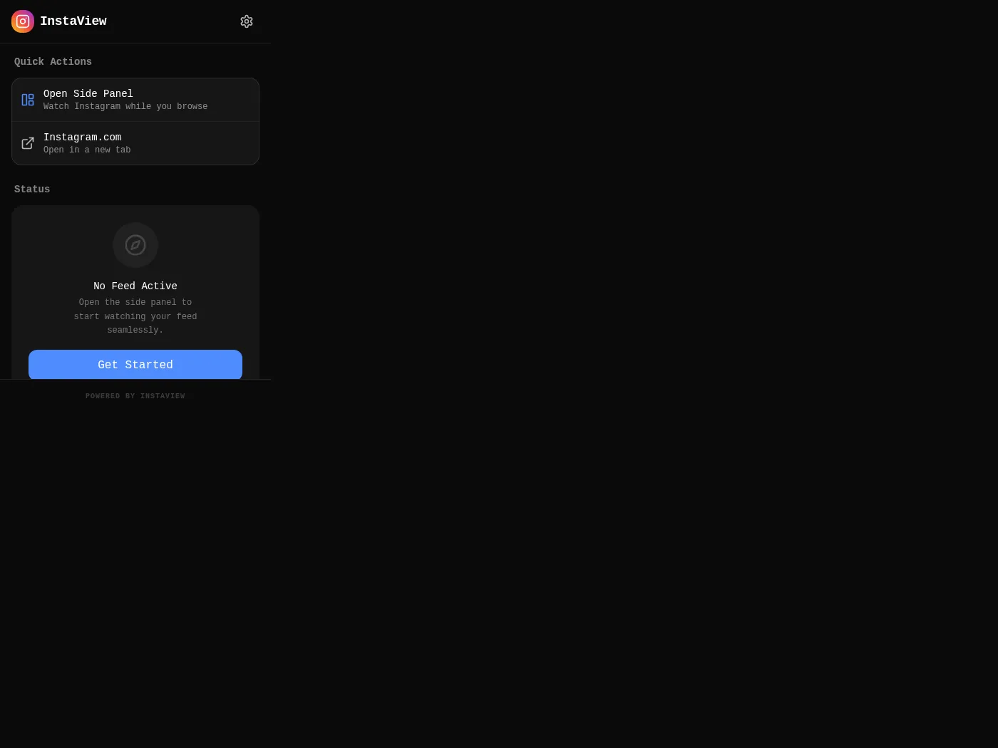 InstaView Extension