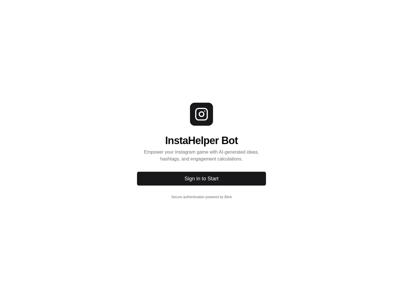 InstaHelper Bot