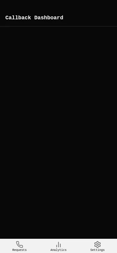Instant Callback Widget