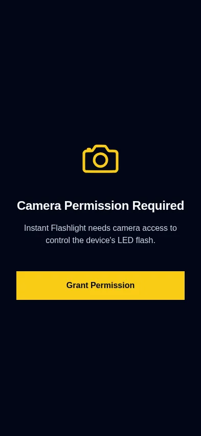 Instant Flashlight App