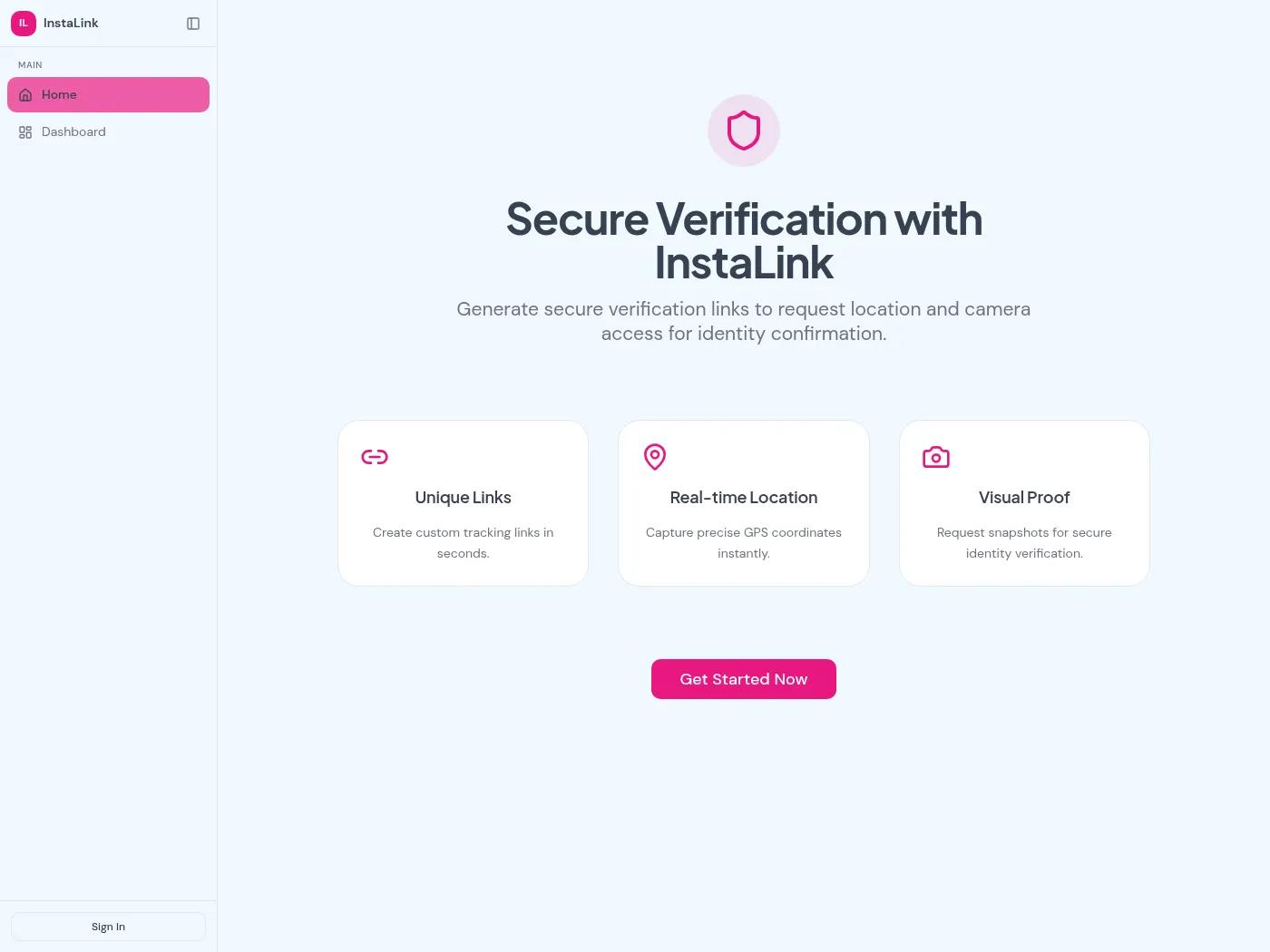InstaLink Tracker