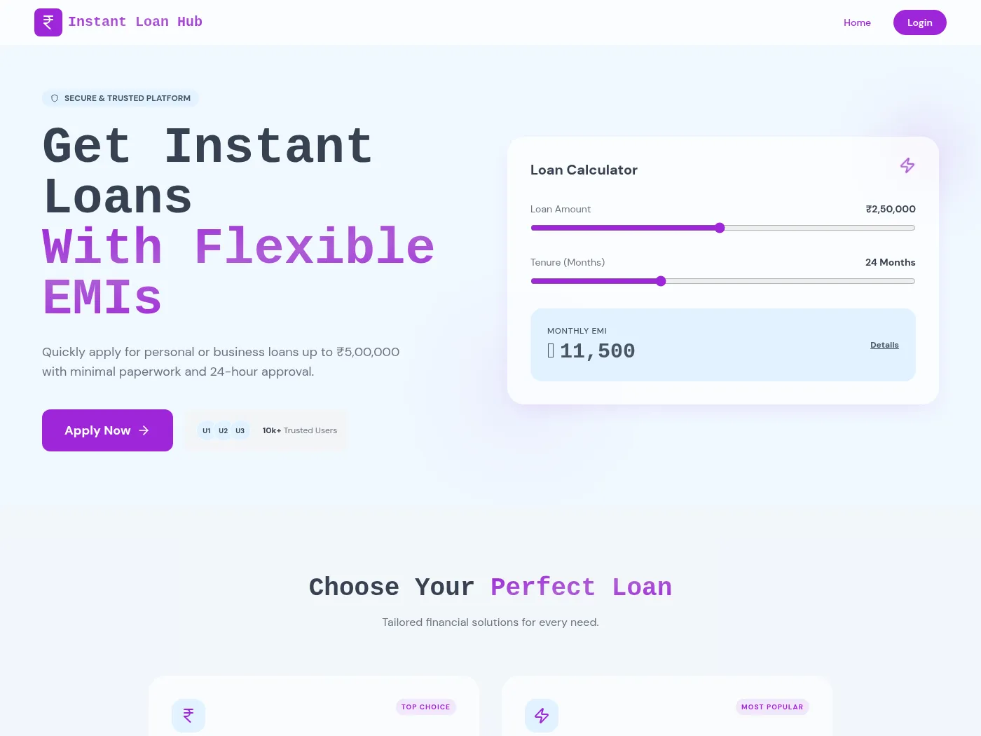 Instant Loan Hub