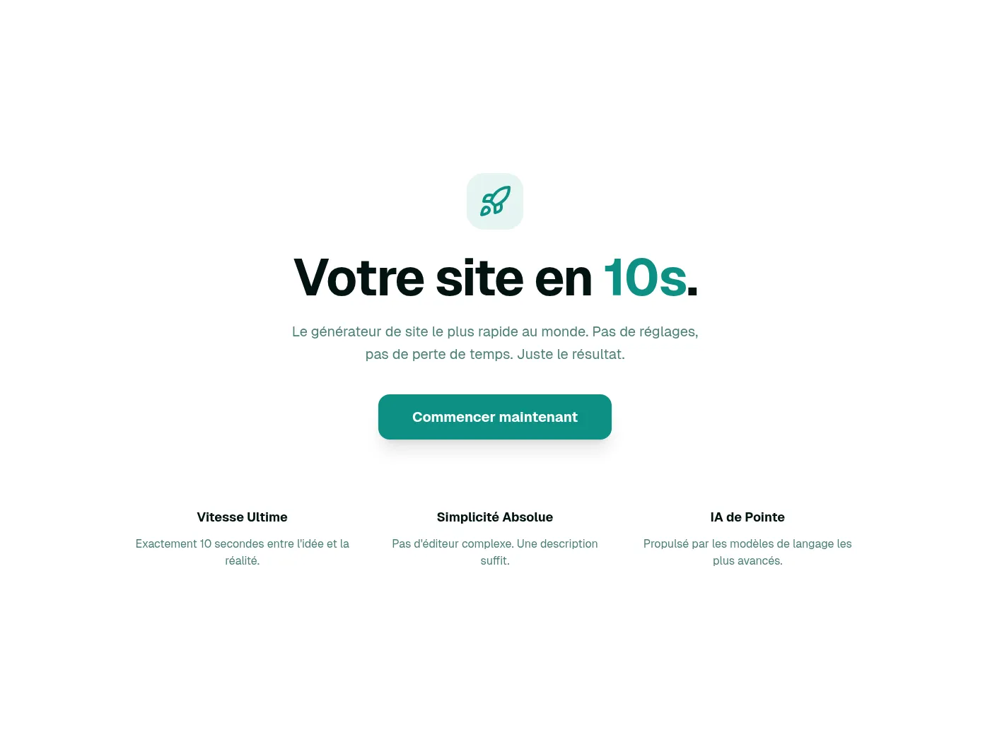 Instant Site Builder
