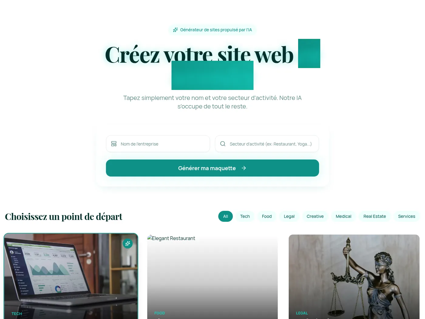 Instant Site Builder