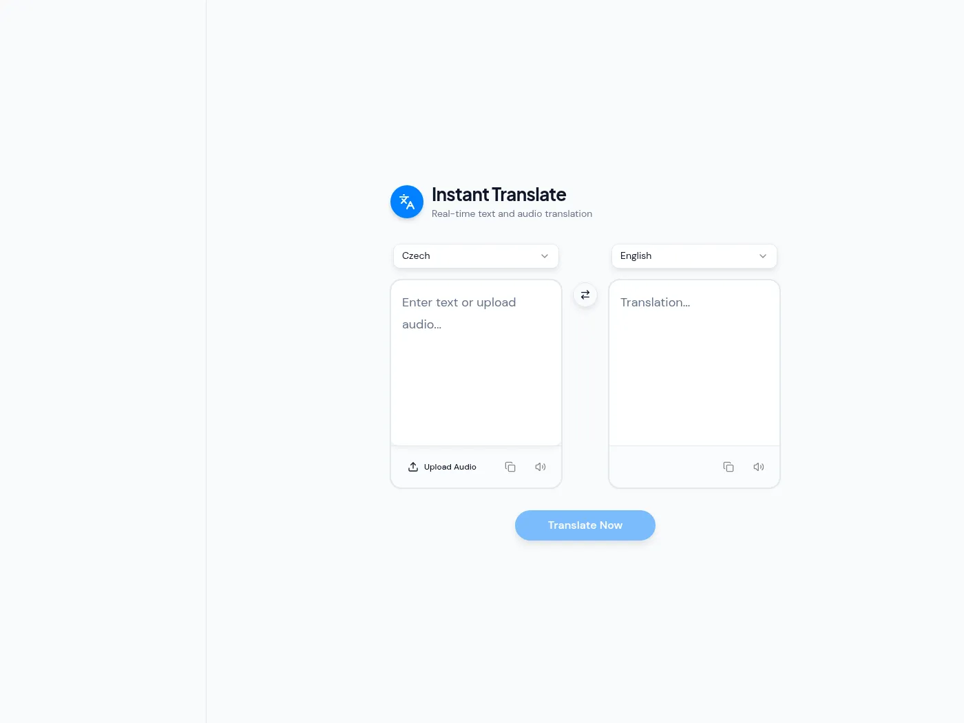 Instant Language Translate