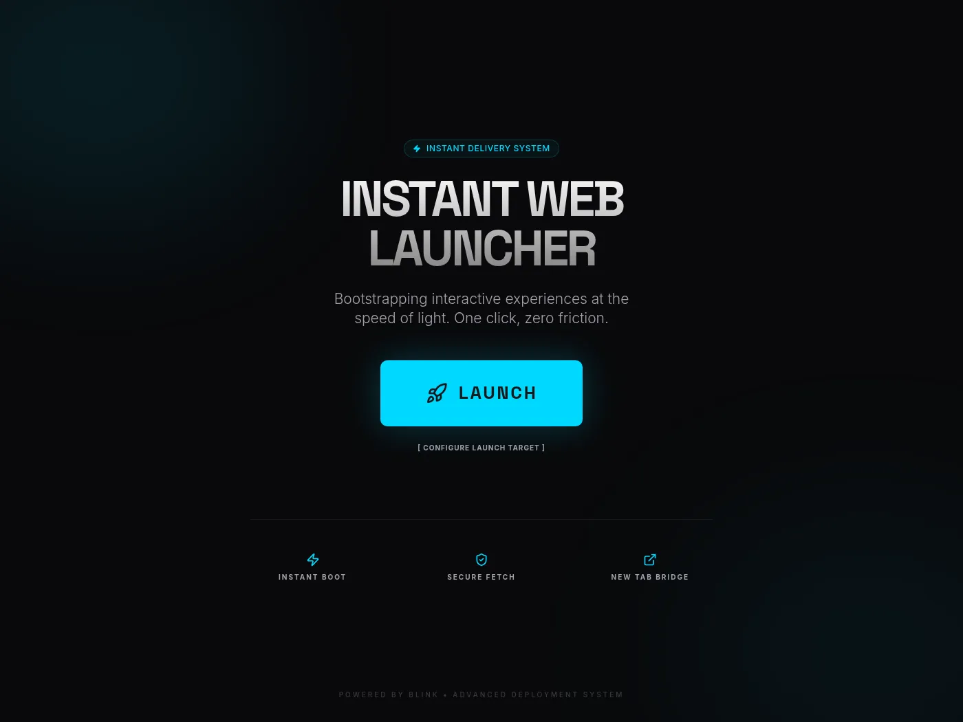 Instant Web Launcher