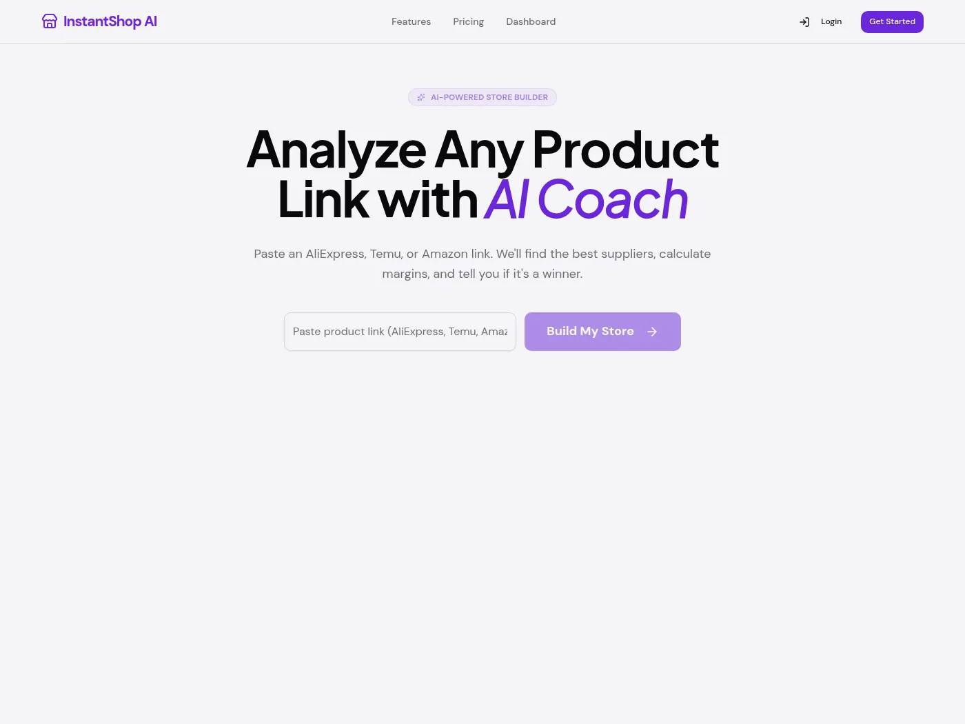 InstantShop AI