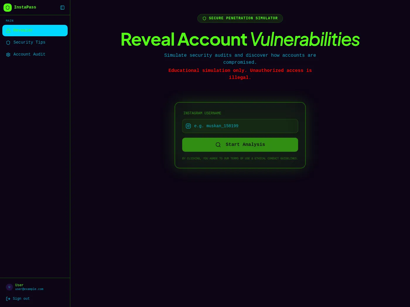 InstaPass Revealer