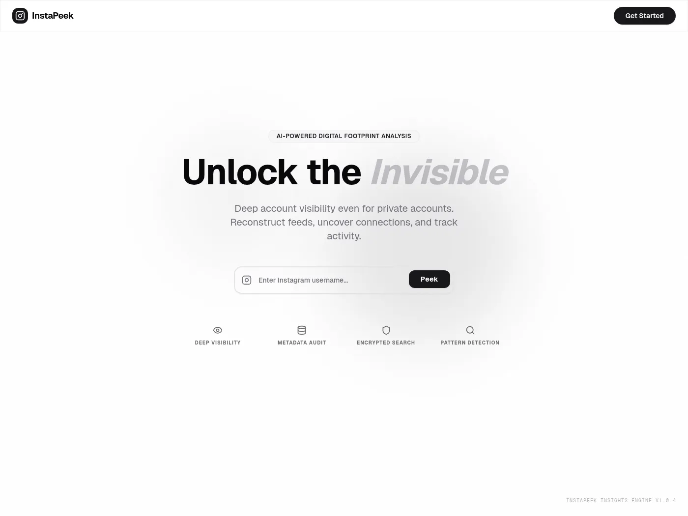 InstaPeek Insights