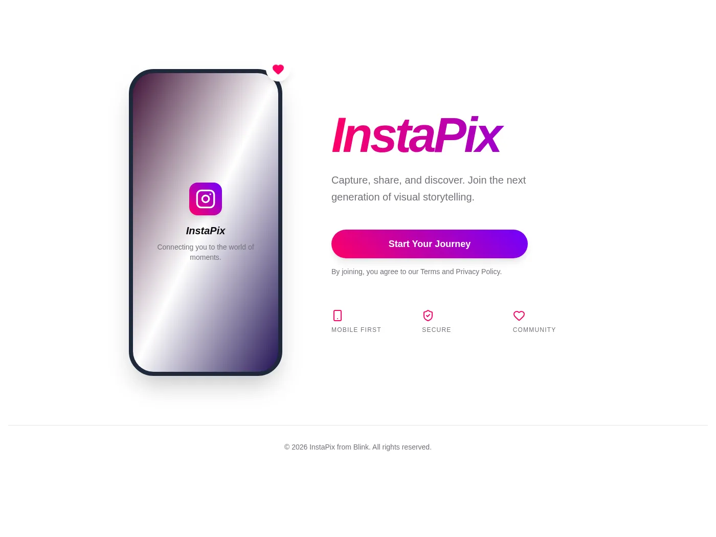 InstaPix clone