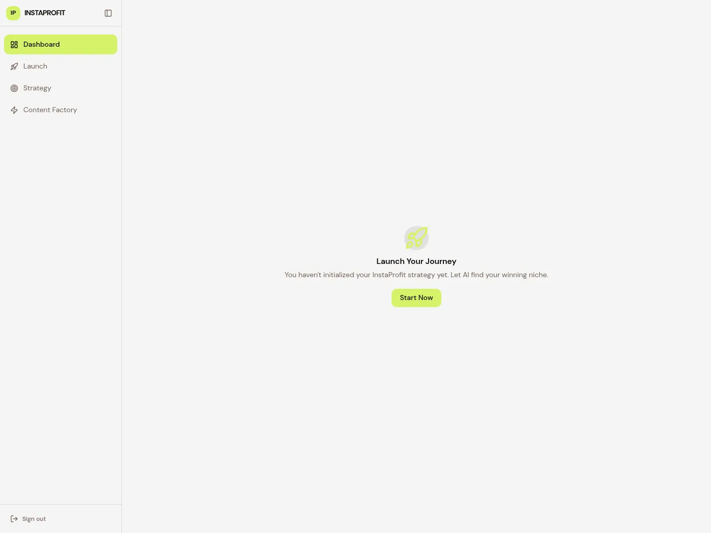 InstaProfit Launchpad