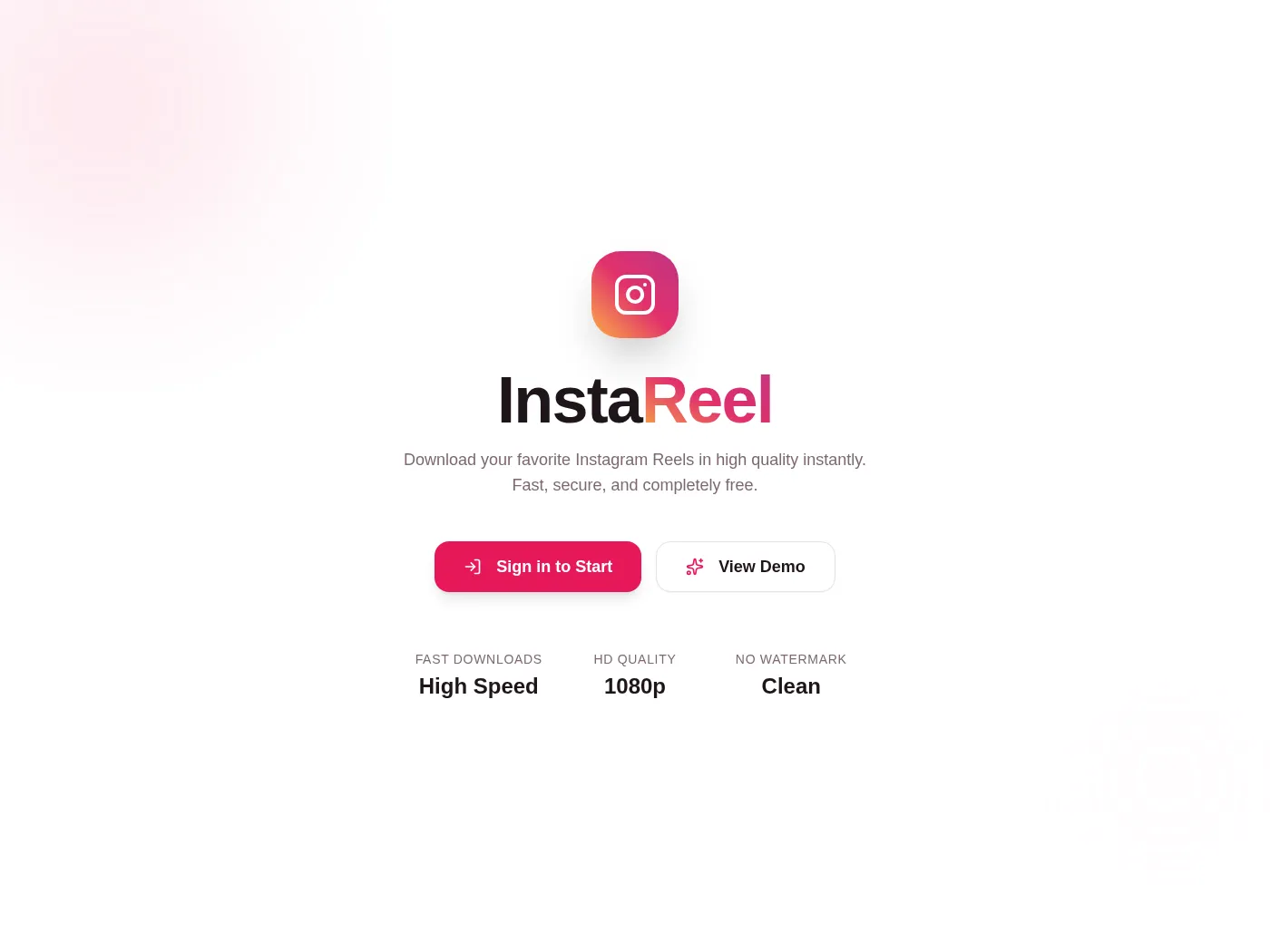 InstaReel Downloader
