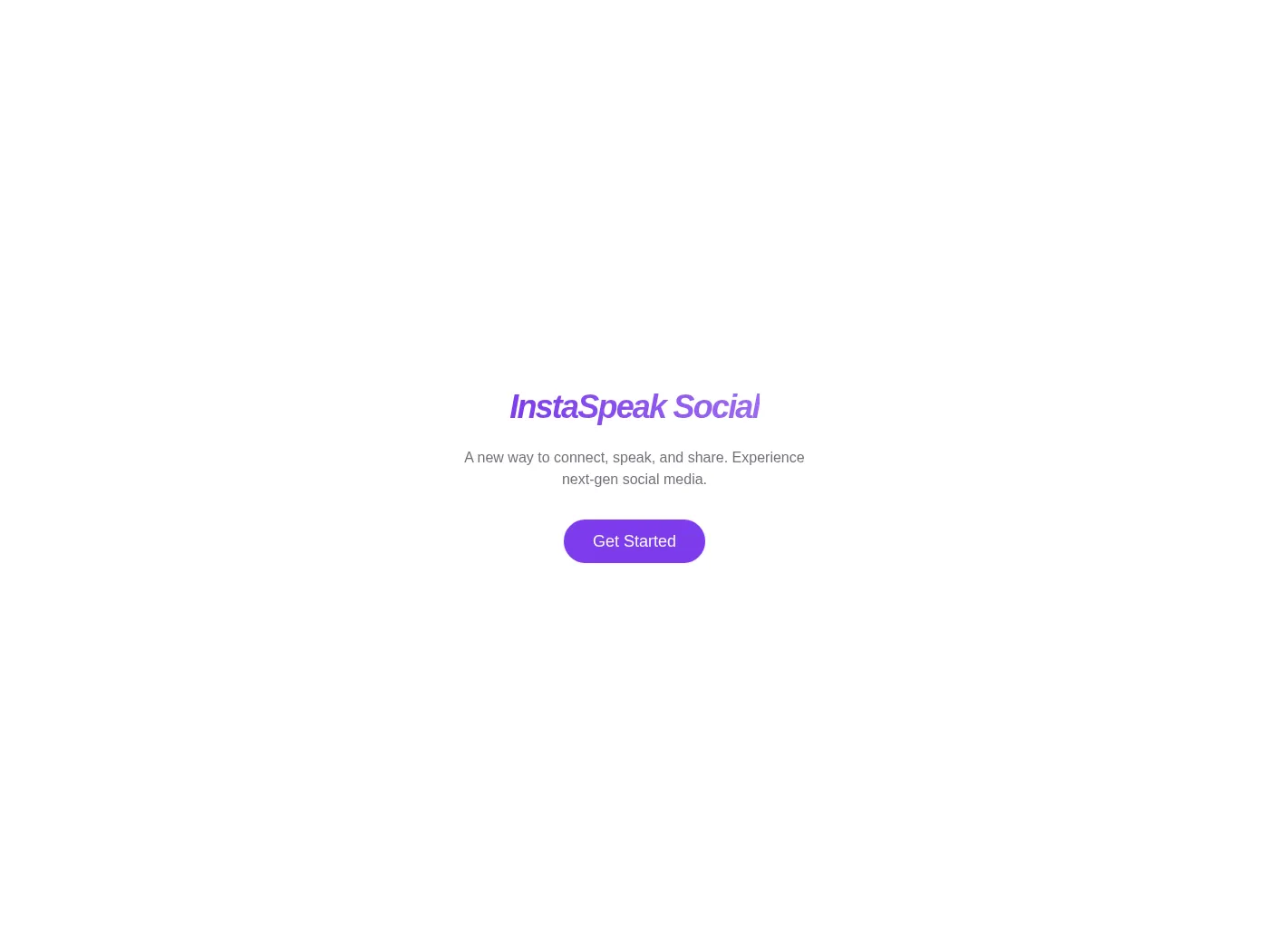 InstaSpeaker Social