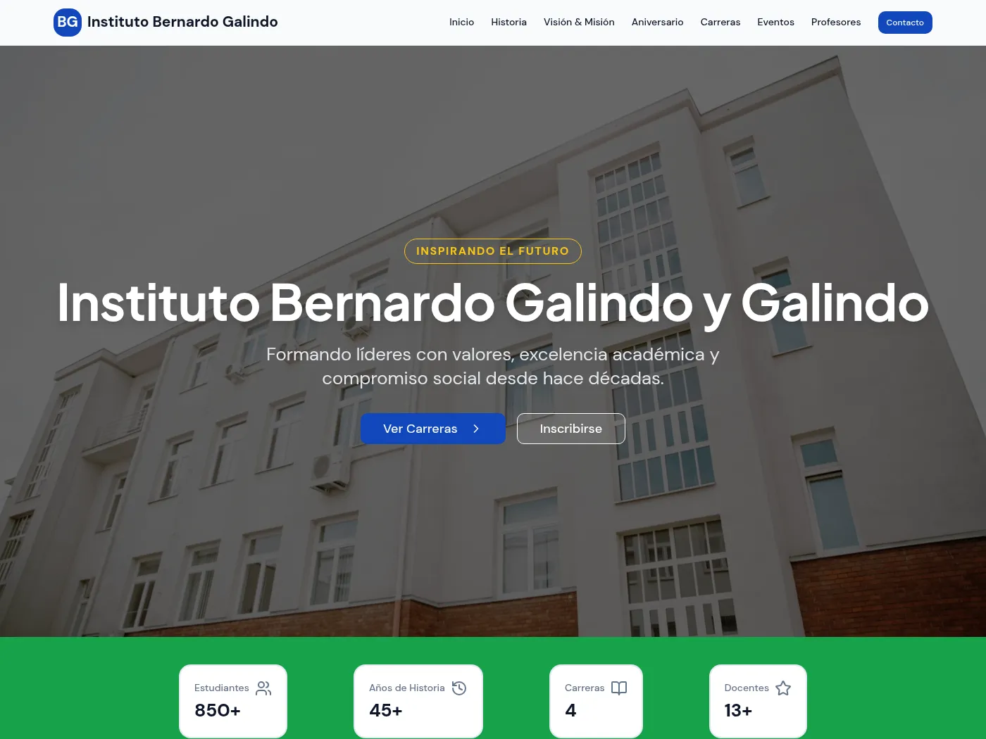 Instituto BG Portal