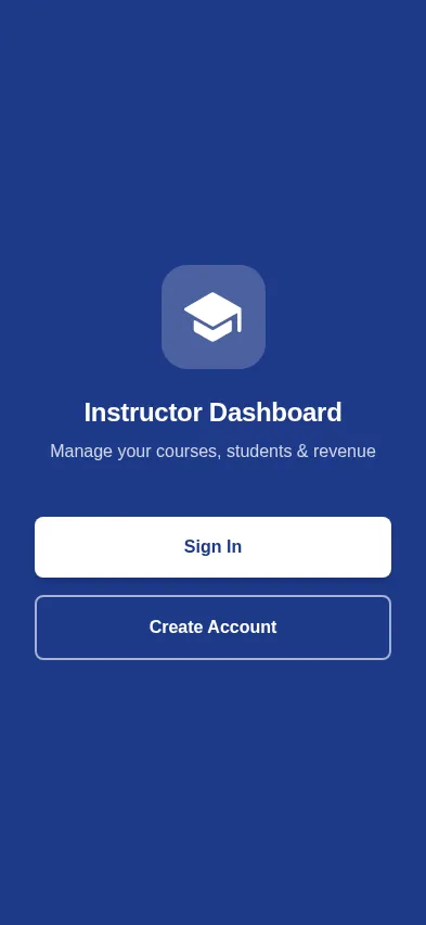 Instructor Dashboard Pro
