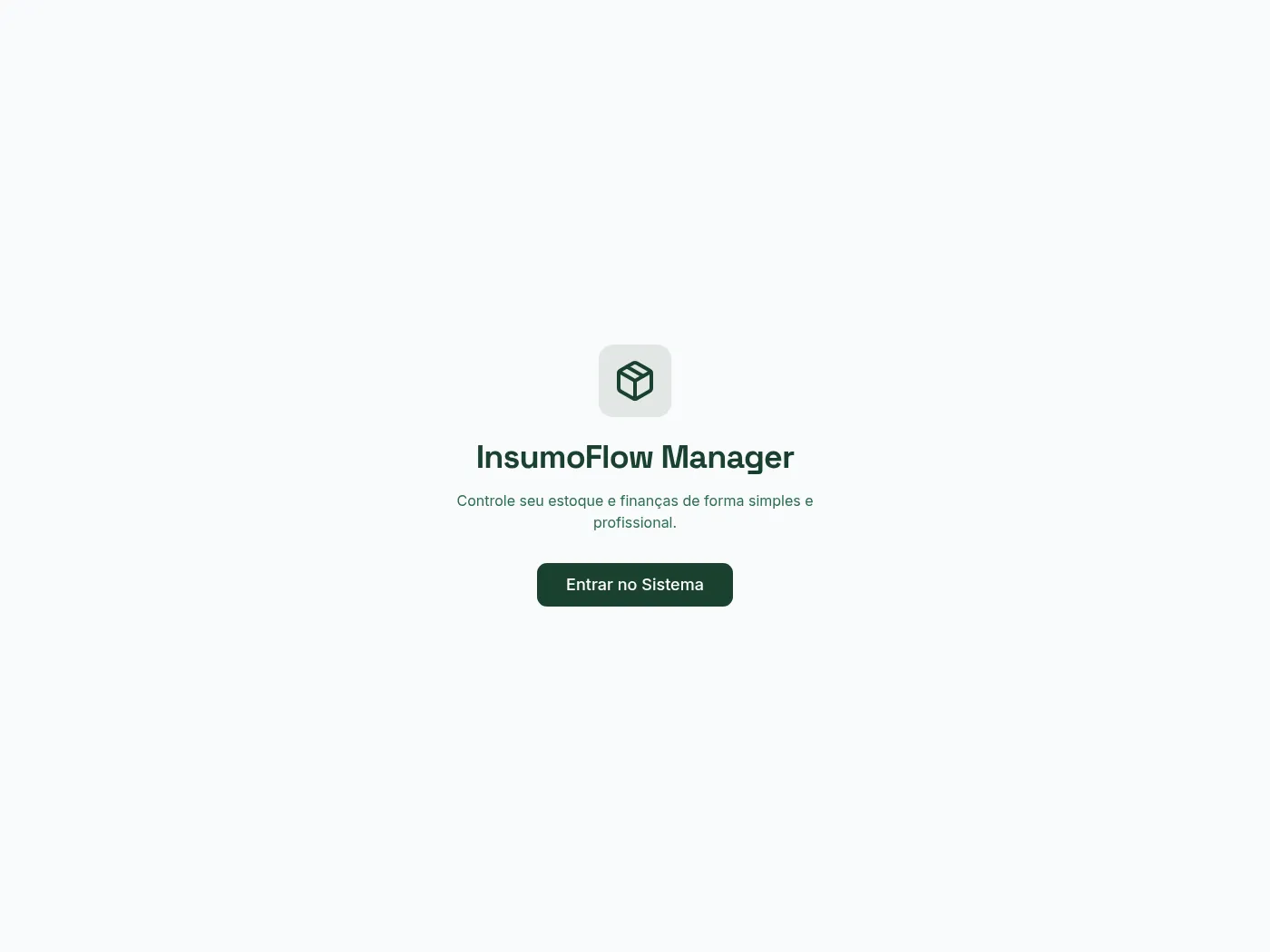 InsumoFlow Manager