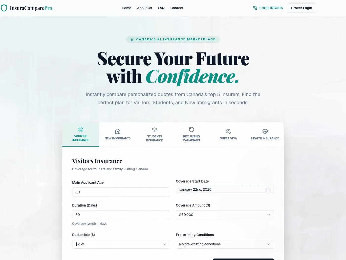 InsuraCompare Pro
