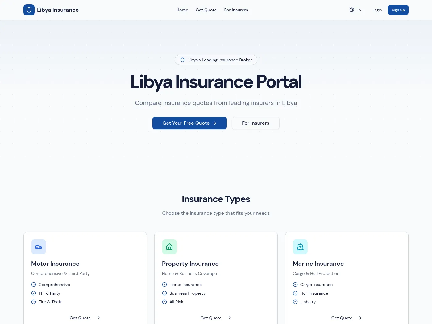 Libya Insurance Portal