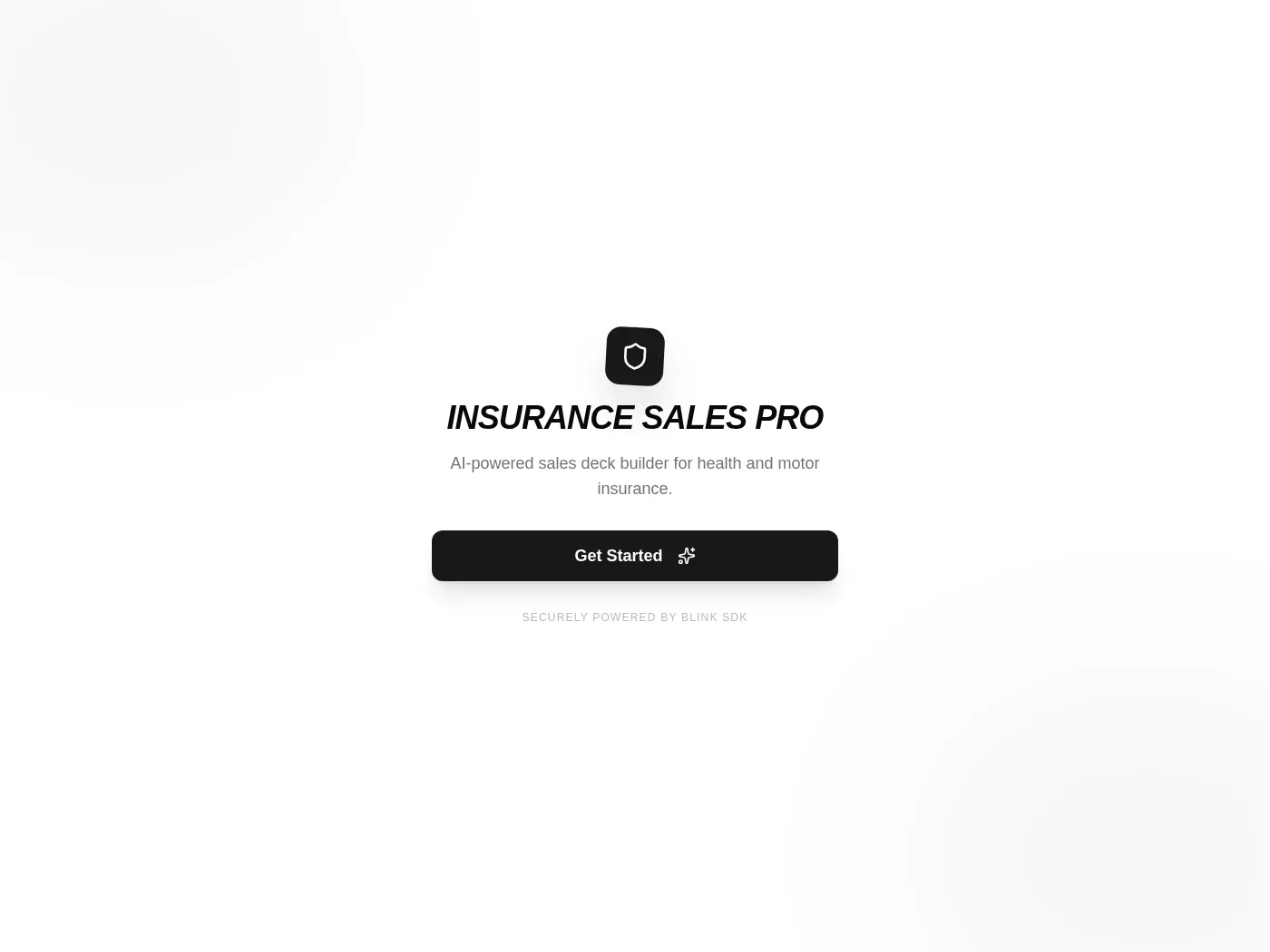 Insurance Sales Deck Pro