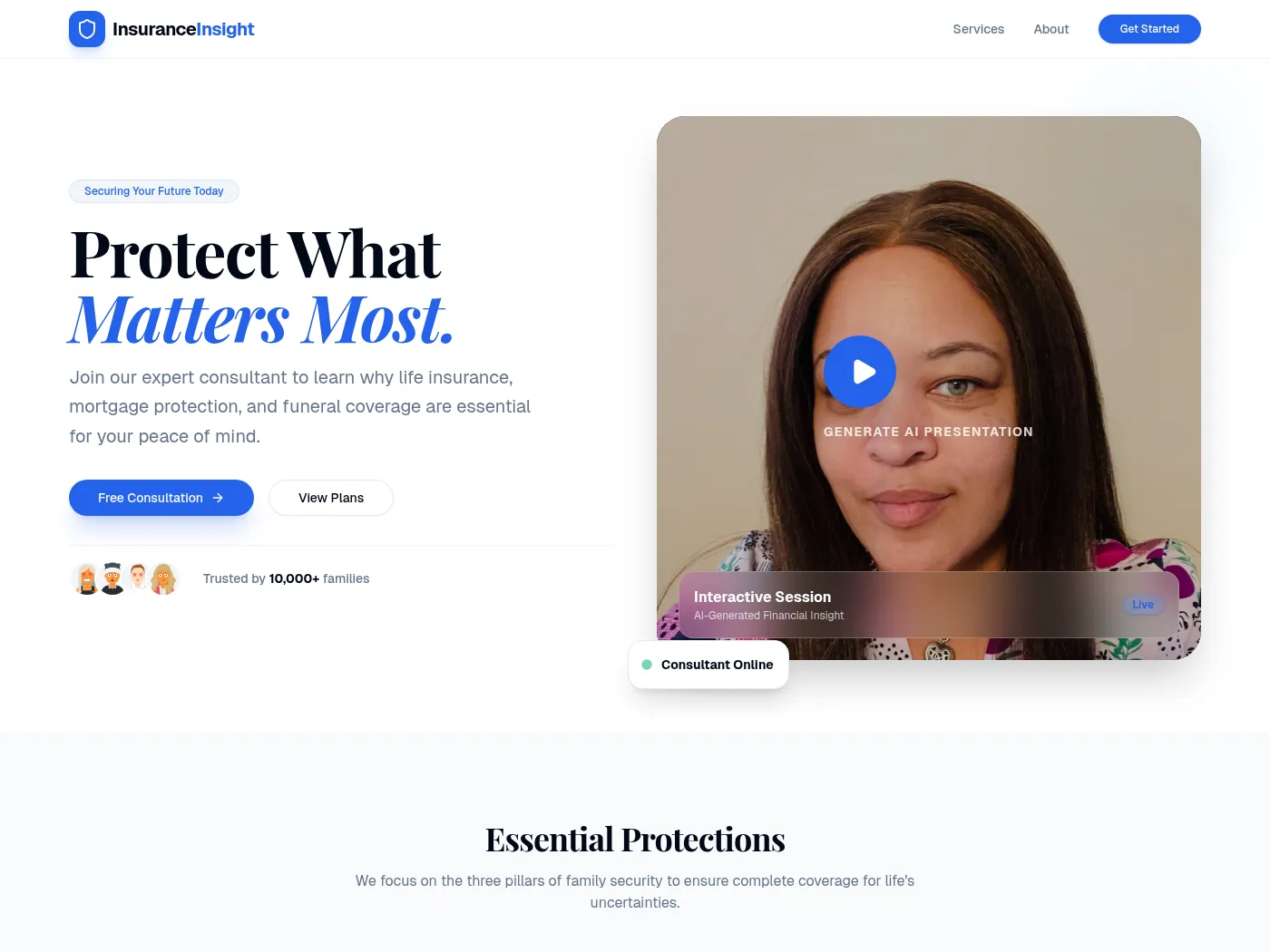Insurance Insight Video Site
