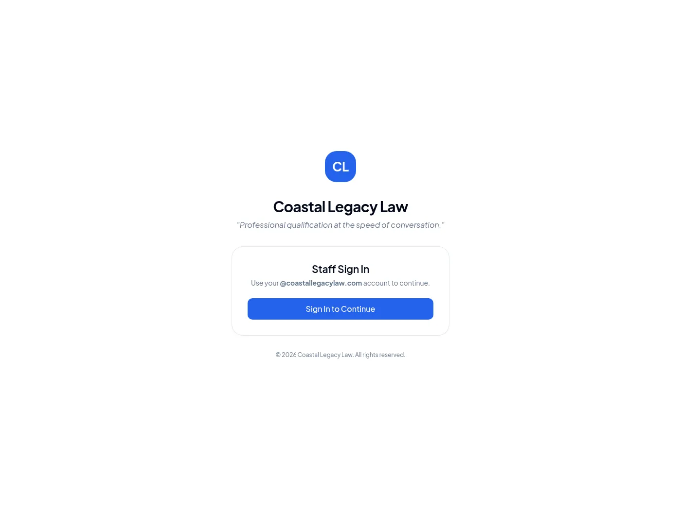 Intake Score App