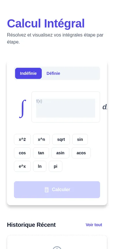 IntegralCalc App